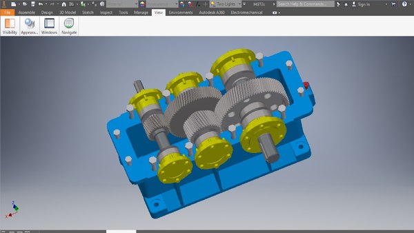 modelo 3d Two-stage gearbox 3 D model - TurboSquid 2079330