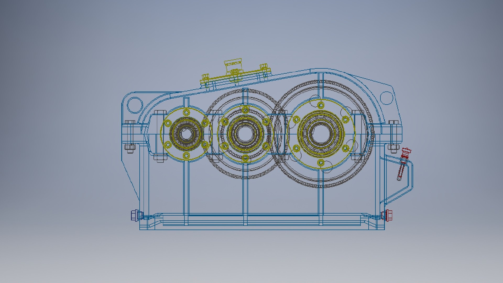 3D Two-stage Gearbox 3 D Model - TurboSquid 2079330