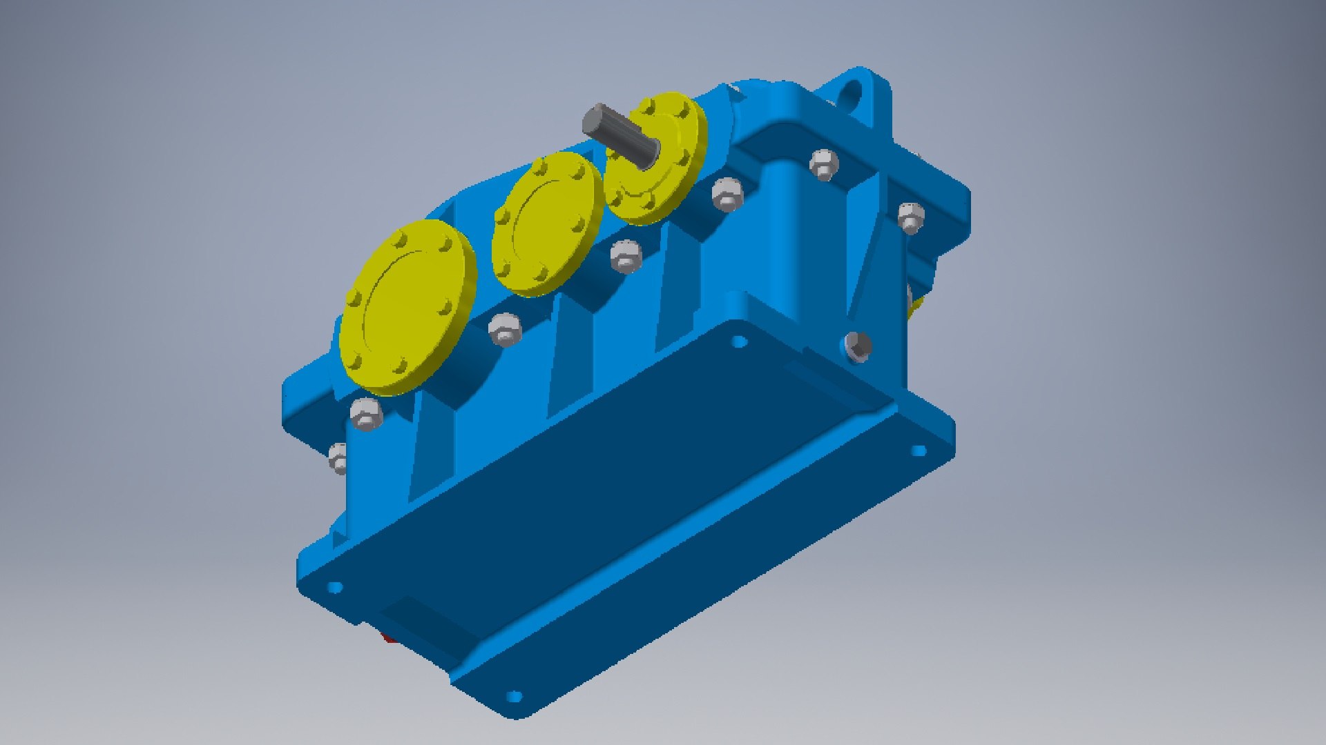 3D Two-stage Gearbox 3 D Model - TurboSquid 2079330