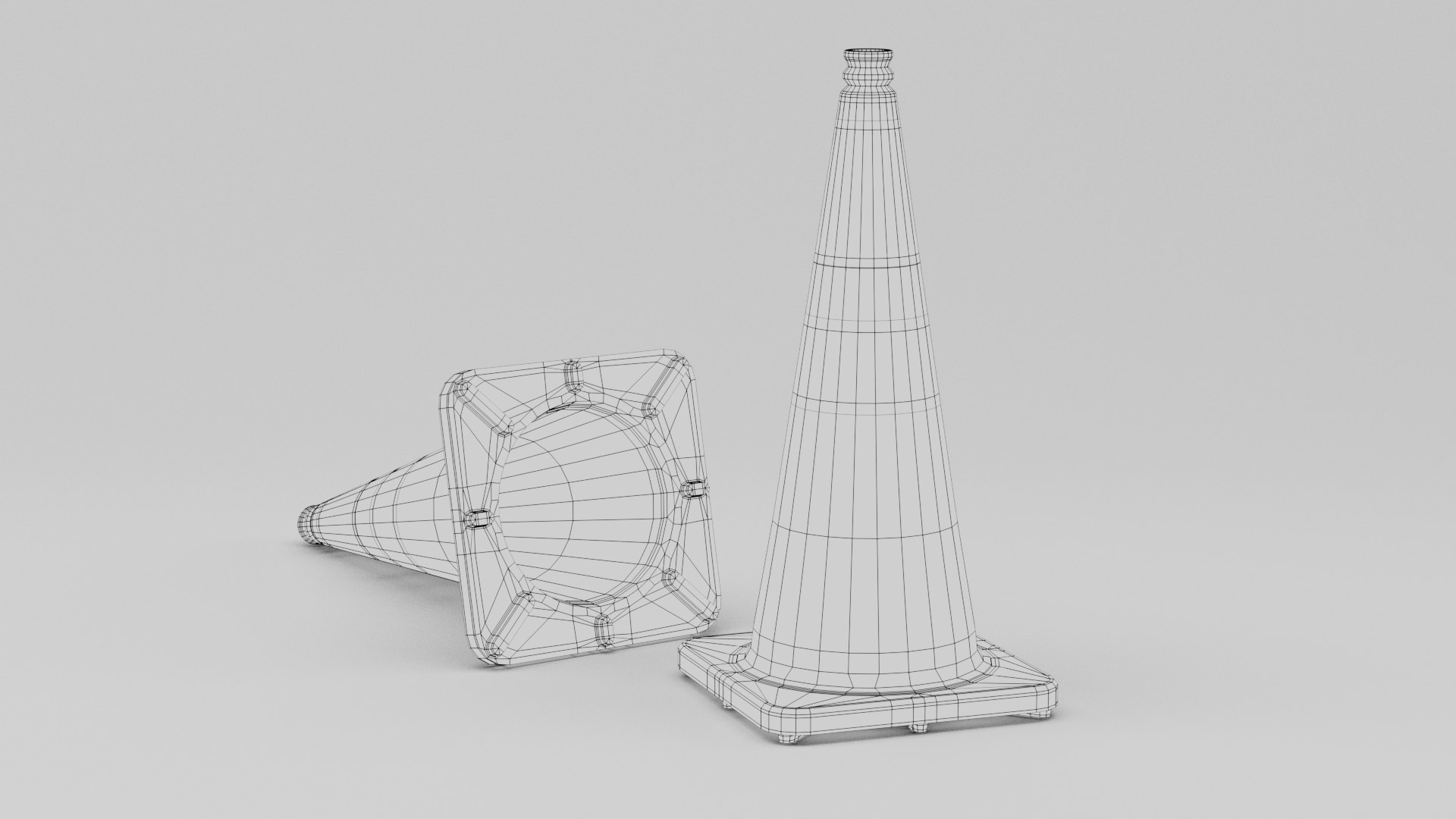 28 Inch Traffic Cone 3D - TurboSquid 2250393
