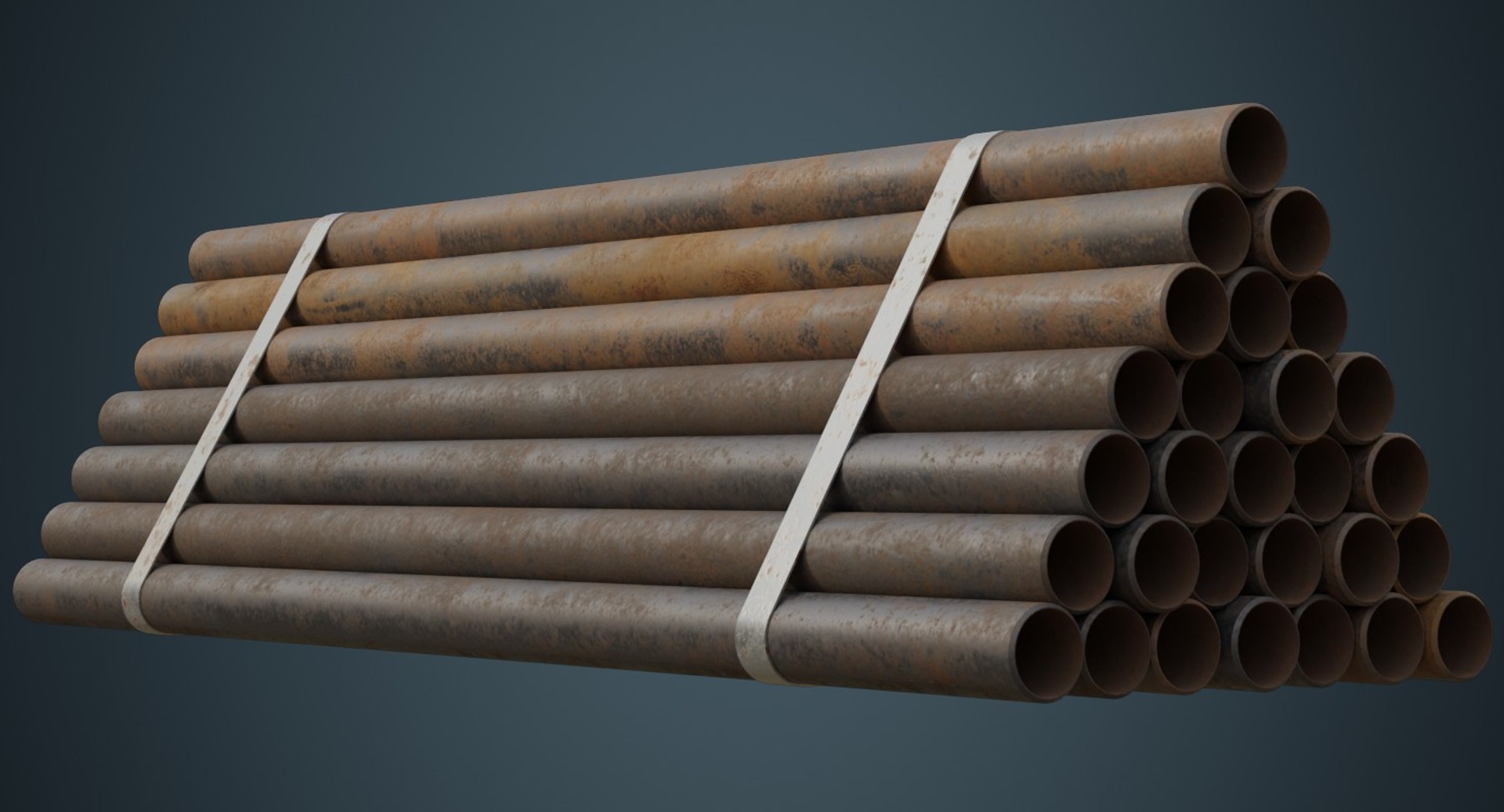 Industrial Pipes 3b 3D Model - TurboSquid 1647517