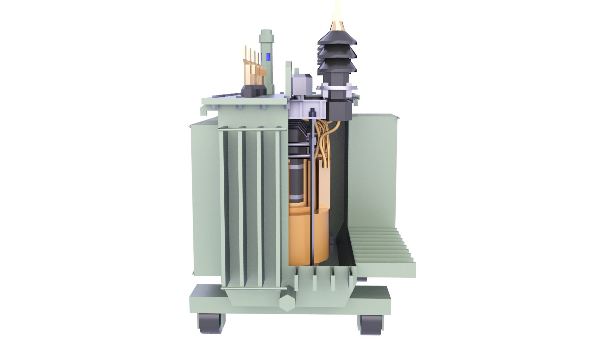Oil Industrial Transformer Low Scheme Diagram 18 3D Model - TurboSquid ...