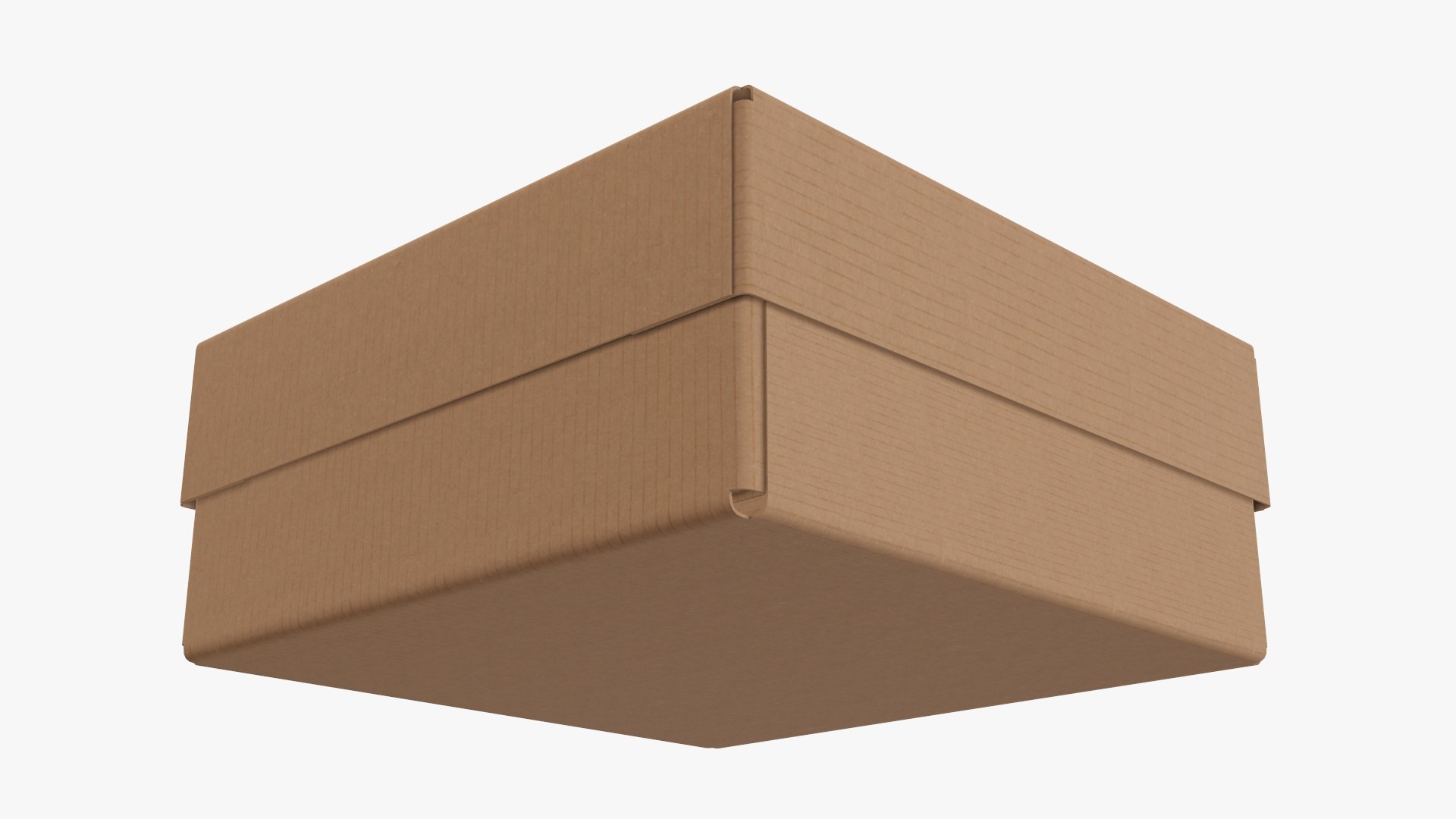 Cardboard Box Lid 3D - TurboSquid 1585415