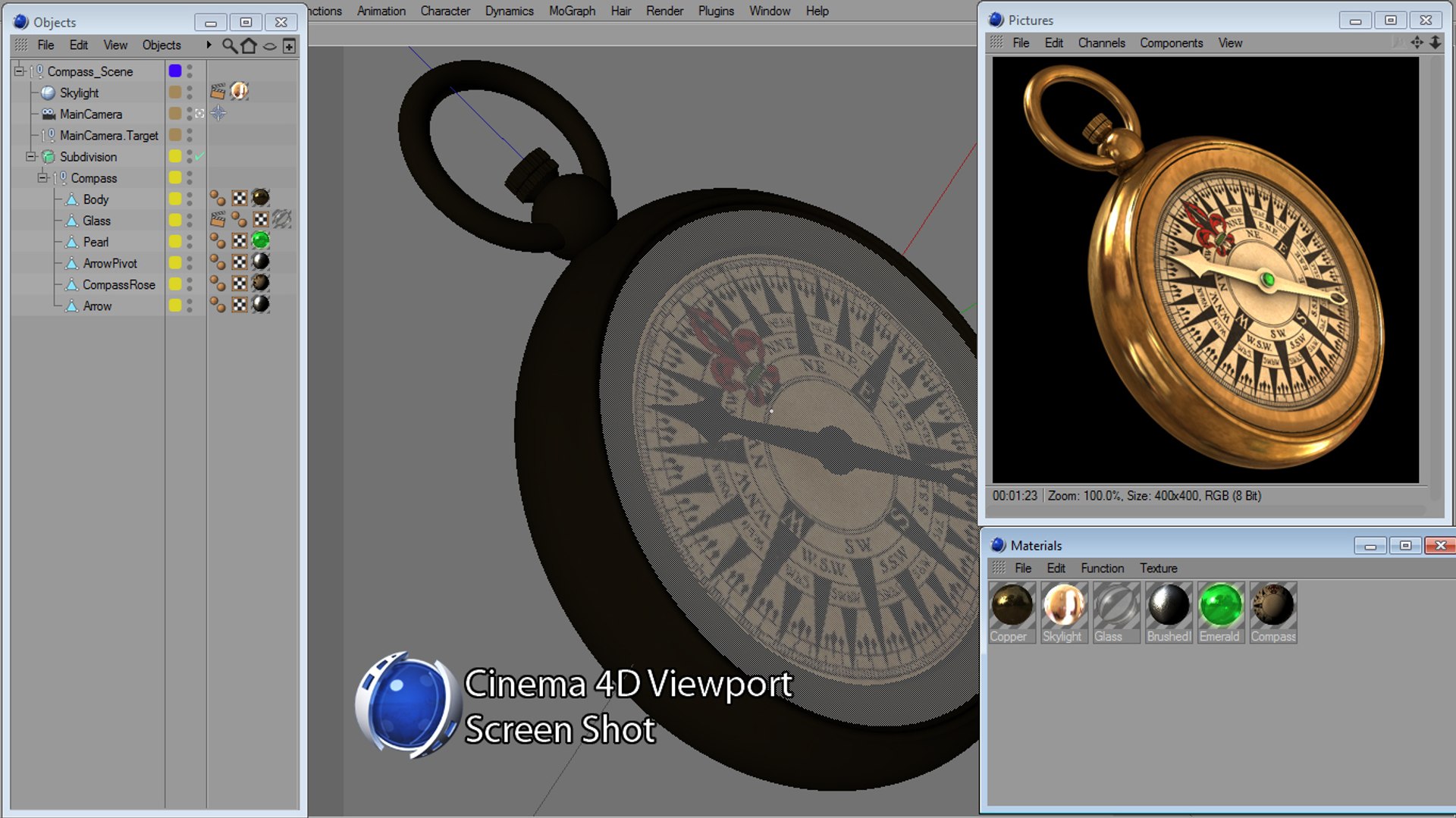 Compass 3d C4d