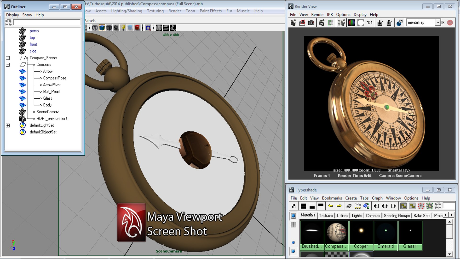Compass 3d C4d