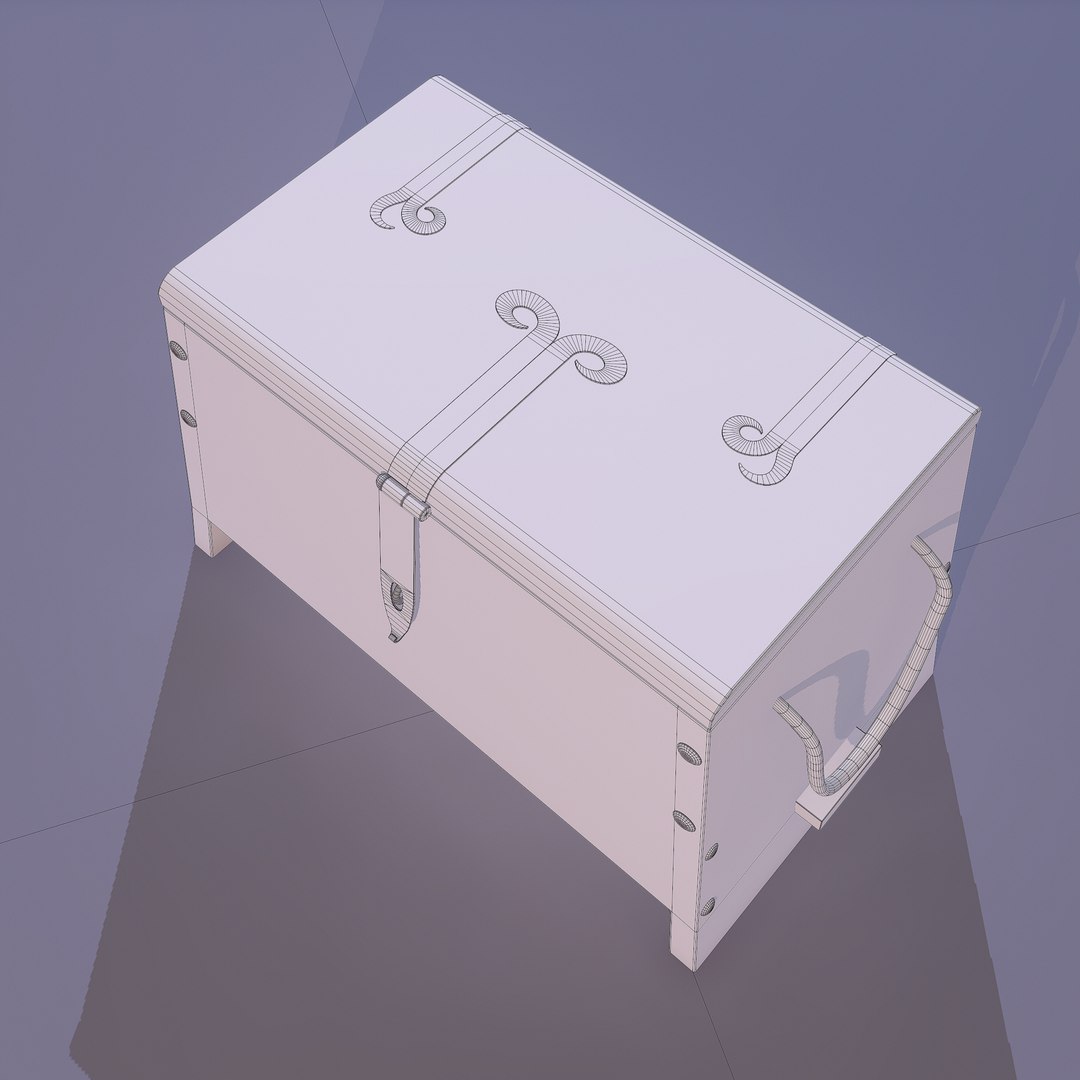 Mini chest 3D model - TurboSquid 1447880