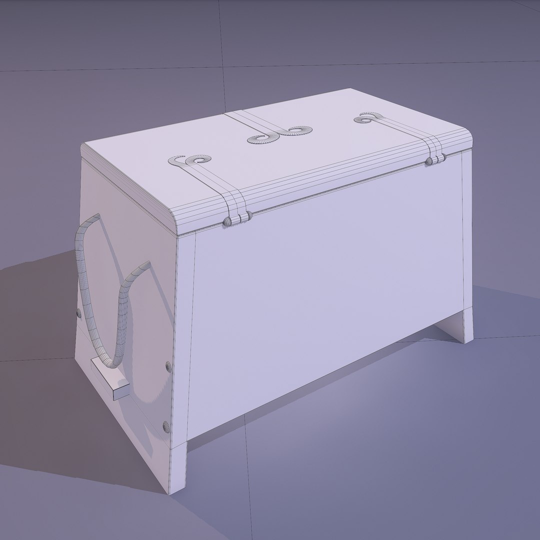Mini chest 3D model - TurboSquid 1447880