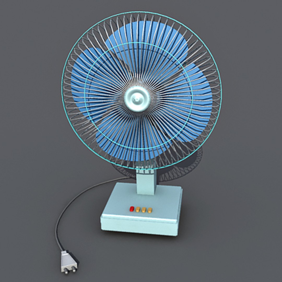 3d table fan