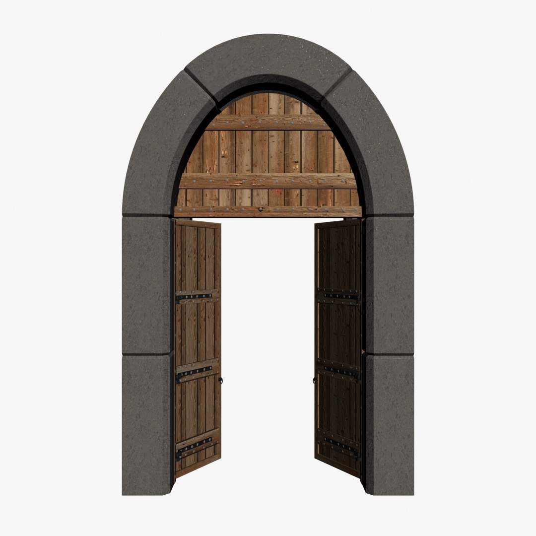 Castle Gate 3D Model - TurboSquid 1286932