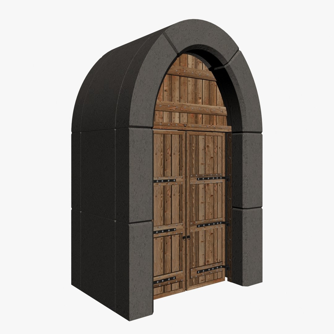 Castle Gate 3D Model - TurboSquid 1286932