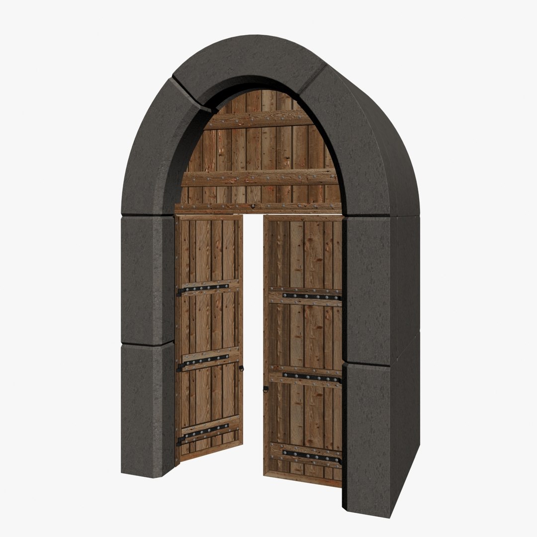 Castle Gate 3D Model - TurboSquid 1286932