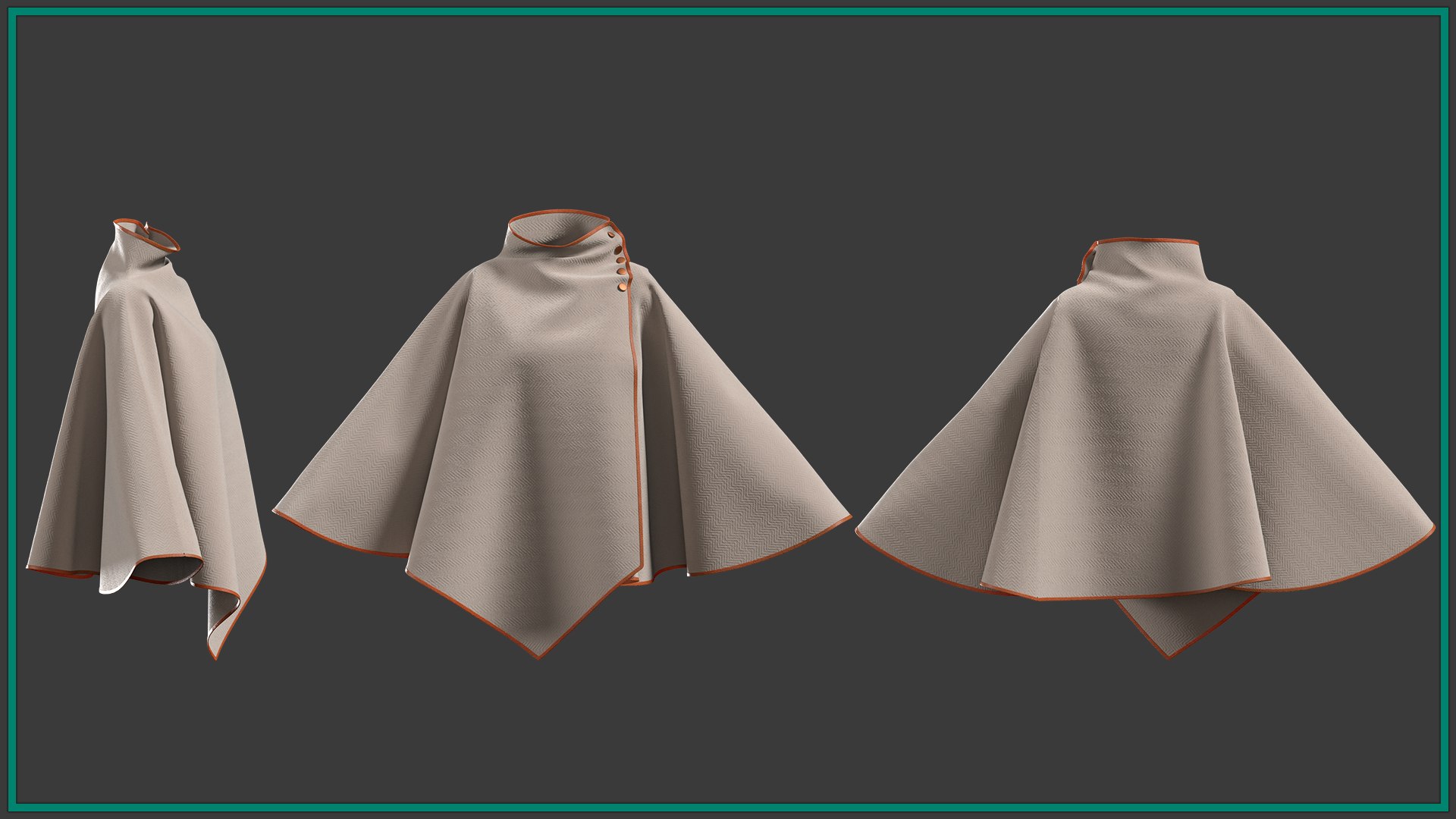 3D 7 Female Cape - TurboSquid 2396228
