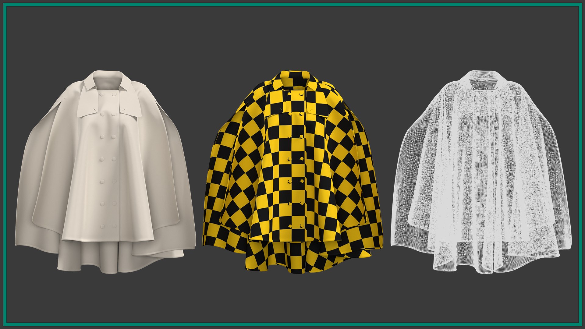 3D 7 Female Cape - TurboSquid 2396228