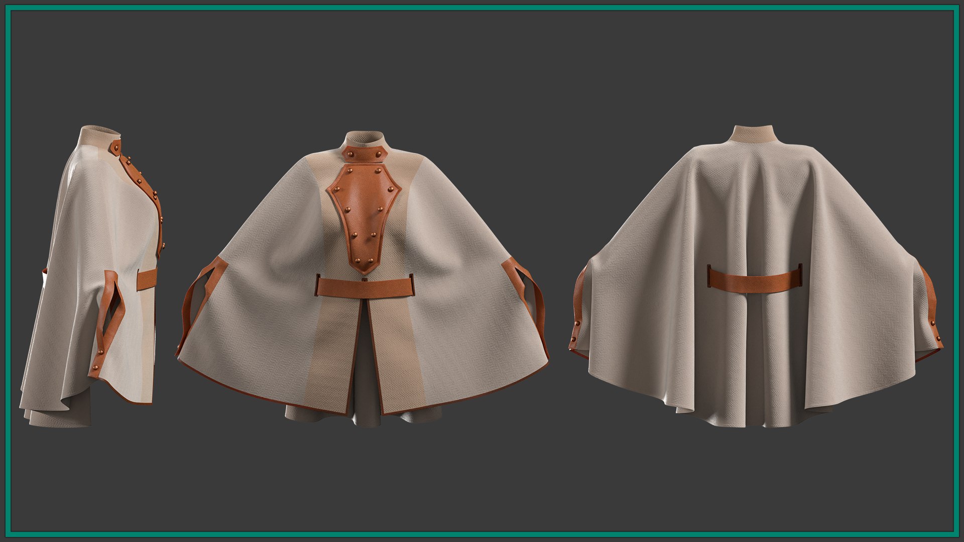 3D 7 Female Cape - TurboSquid 2396228