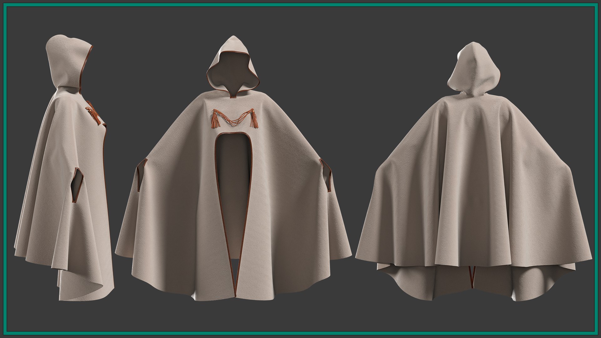 3D 7 Female Cape - TurboSquid 2396228