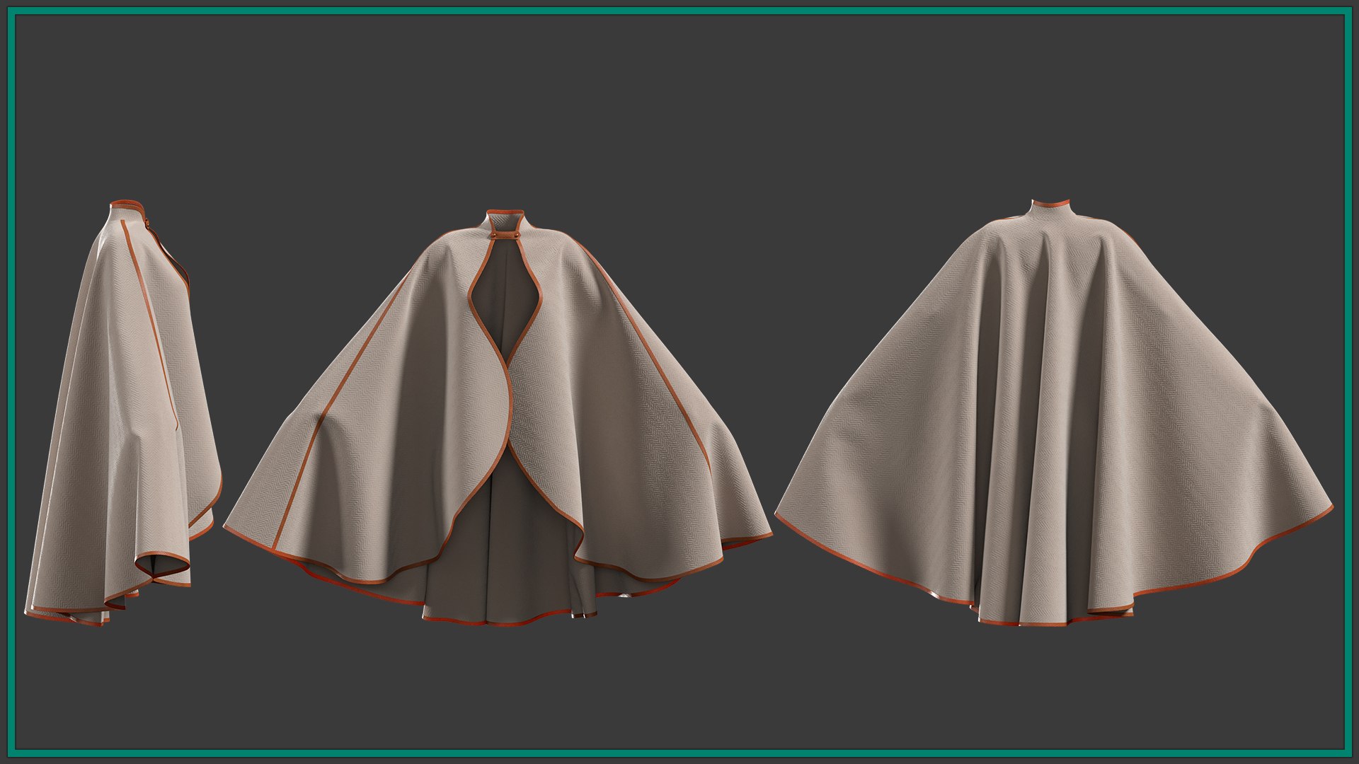 3D 7 Female Cape - TurboSquid 2396228
