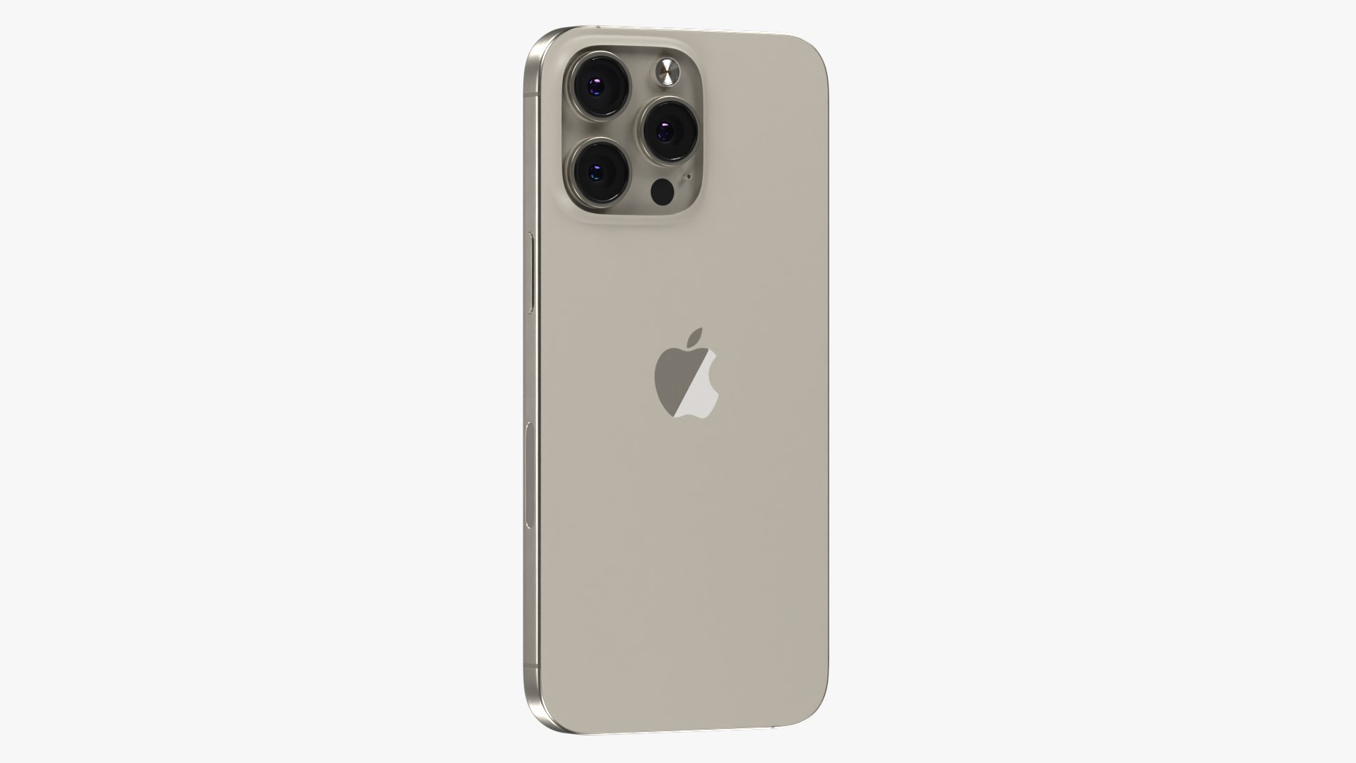 3D Model IPhone 15 Pro Max Natural Titanium - TurboSquid 2135551