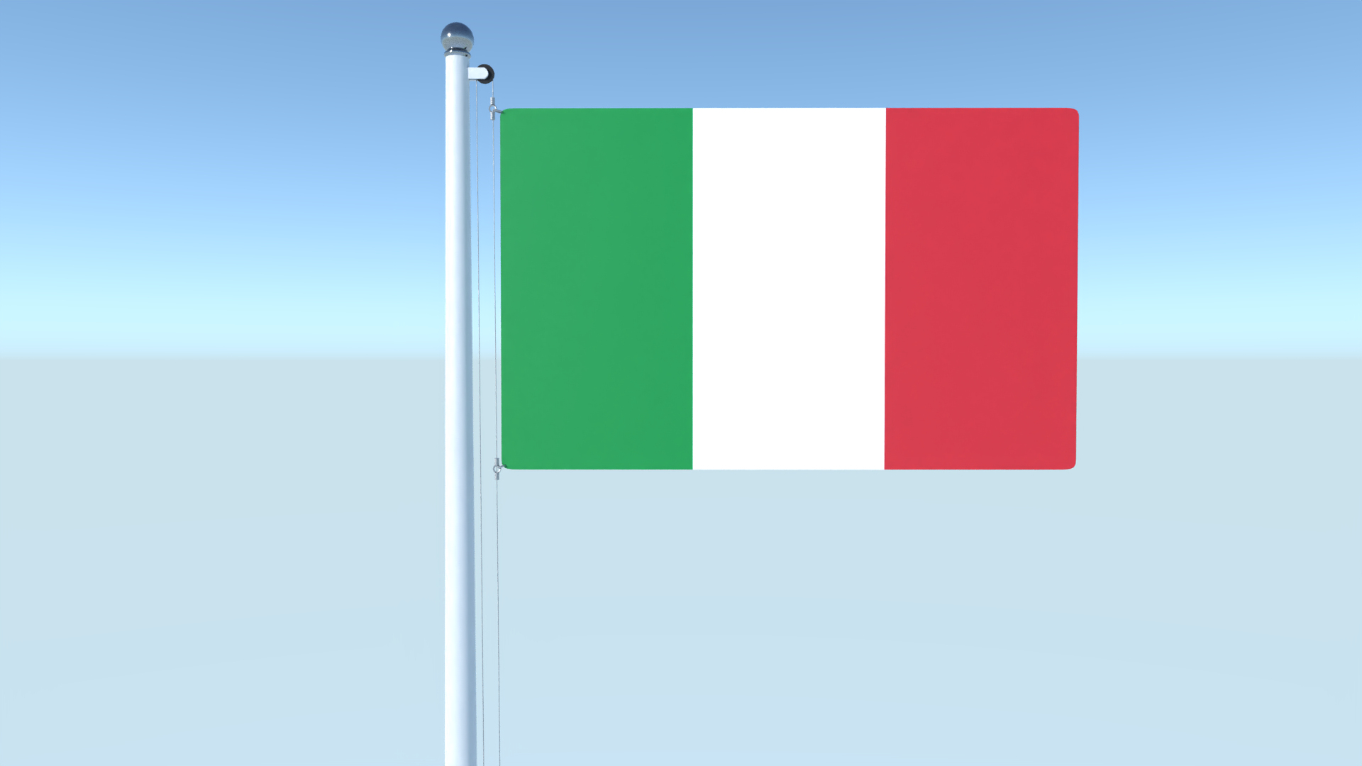 3D model Animated Flag of Italy - TurboSquid 1736560