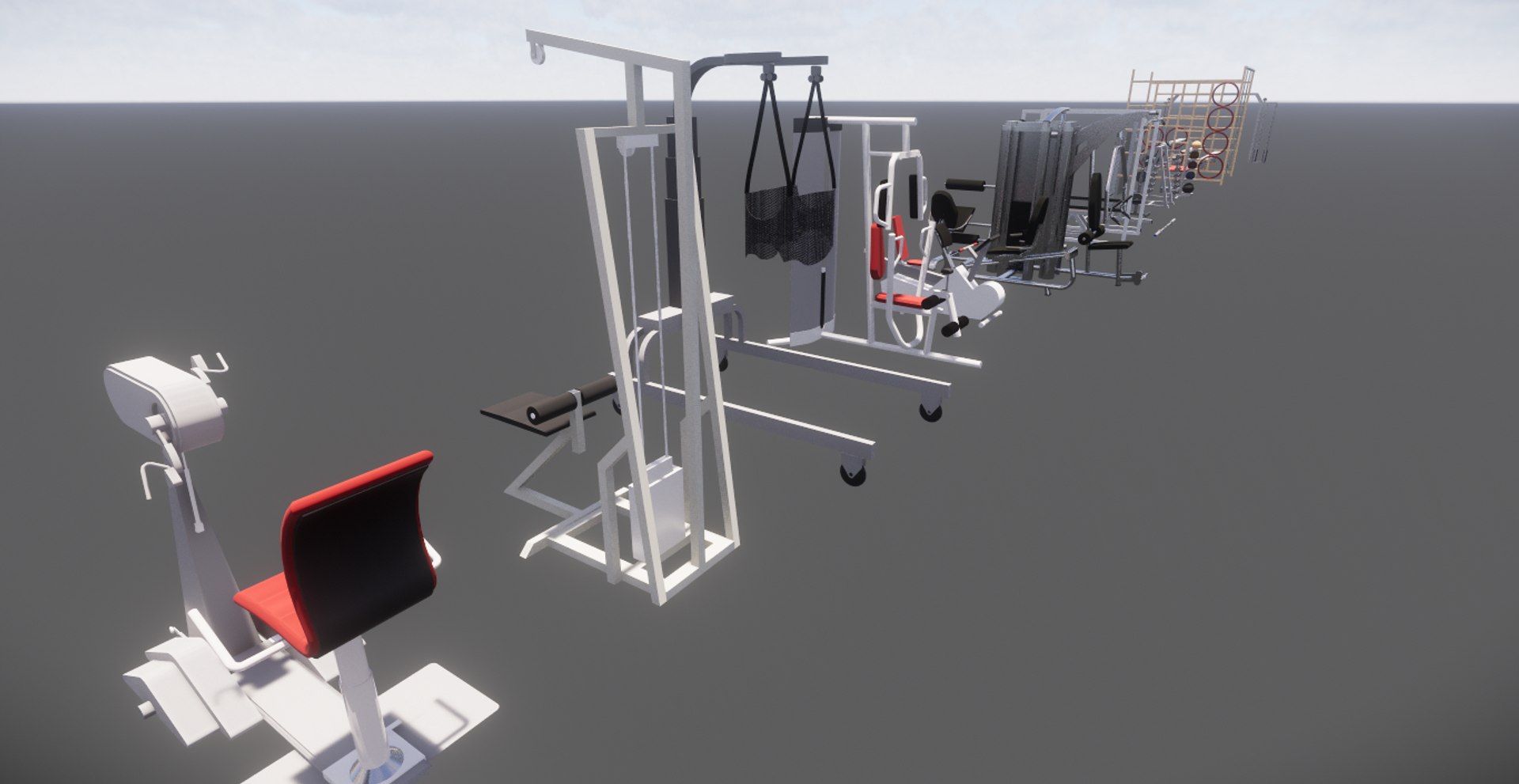 25 Gym Revit 2015 3D Model - TurboSquid 1290337