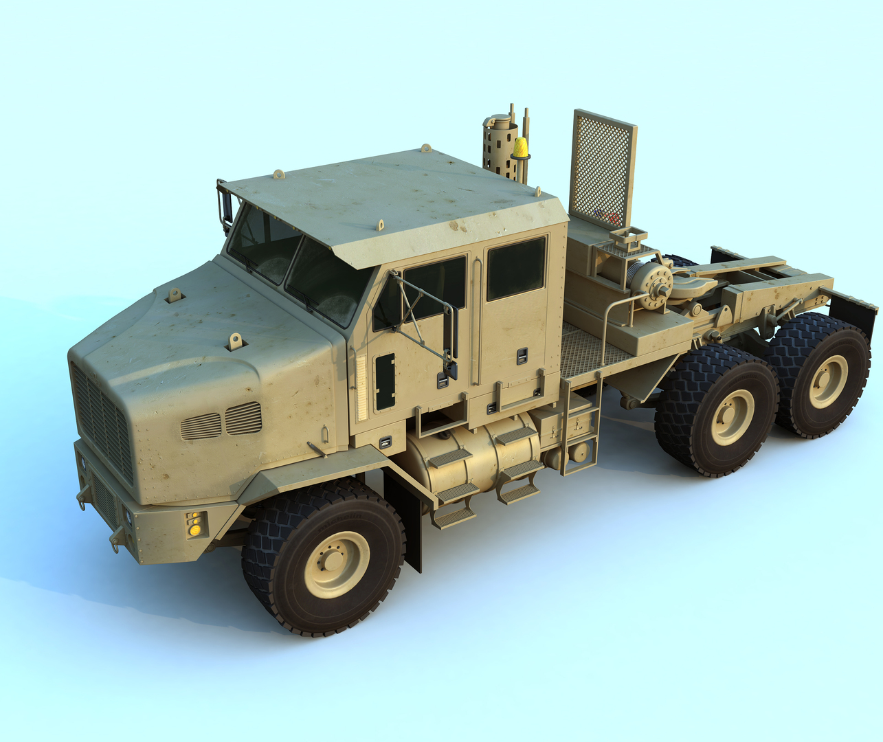 heavy equipment transporters het 3d max