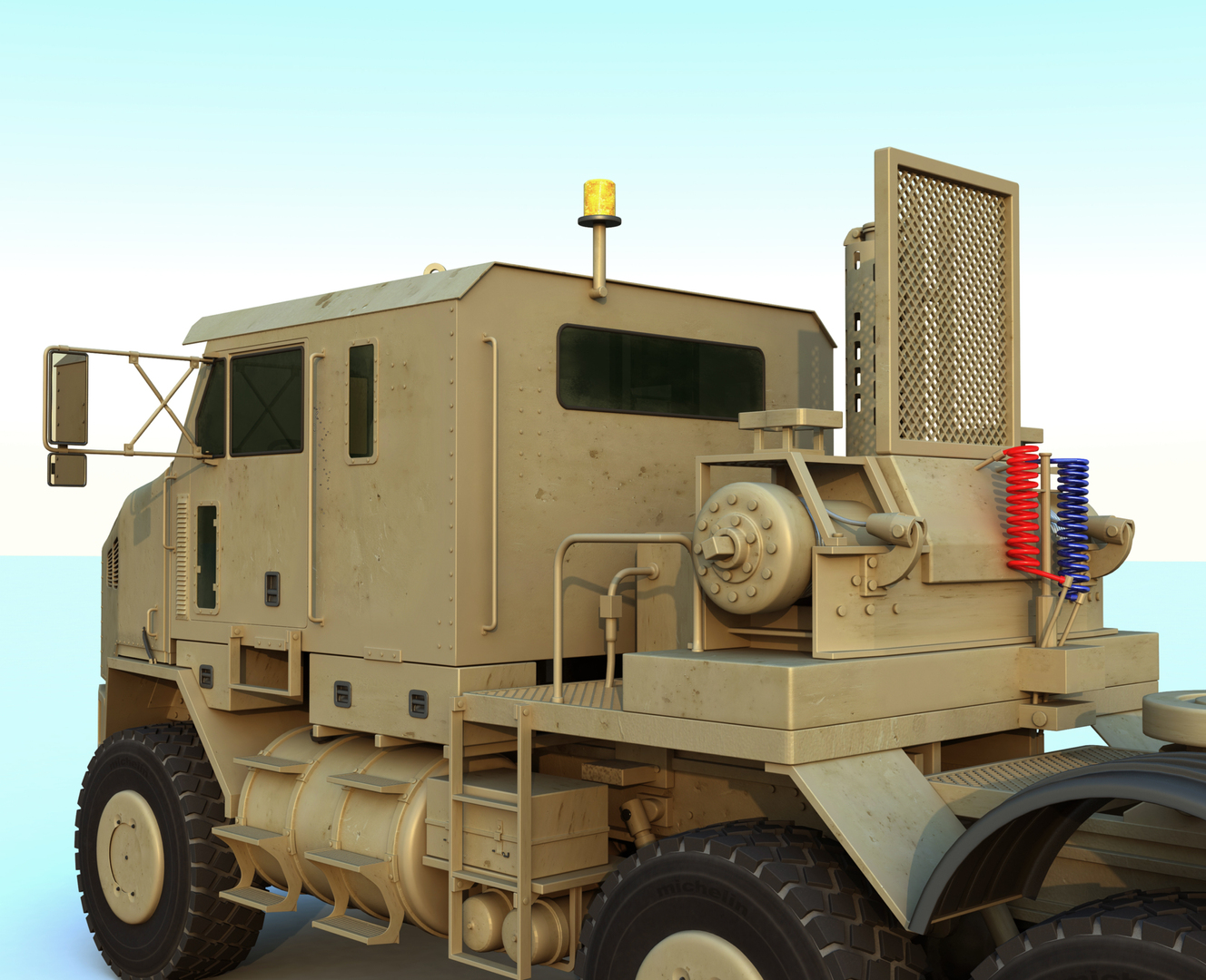 heavy equipment transporters het 3d max