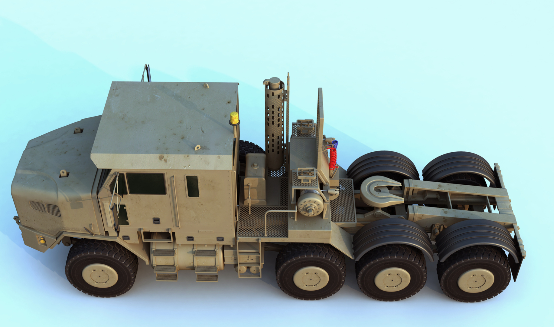 heavy equipment transporters het 3d max