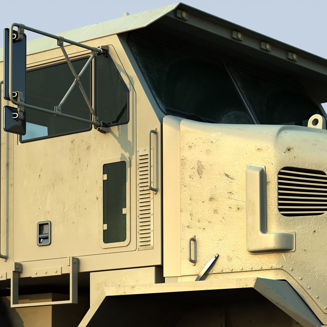 heavy equipment transporters het 3d max