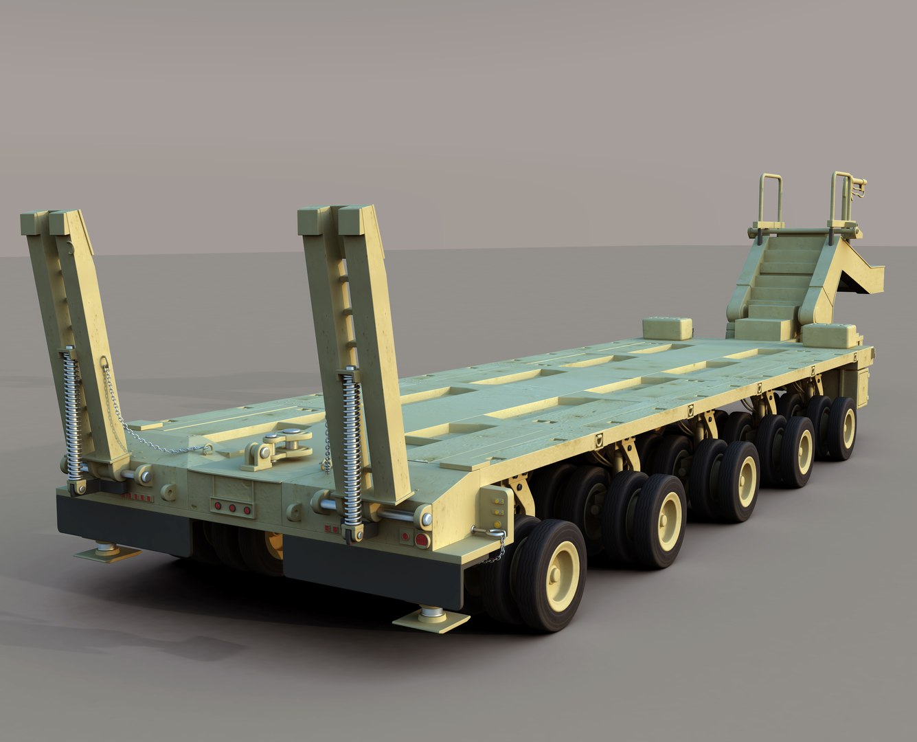 heavy equipment transporters het 3d max