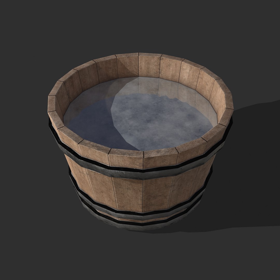 3D bucket water - TurboSquid 1711305