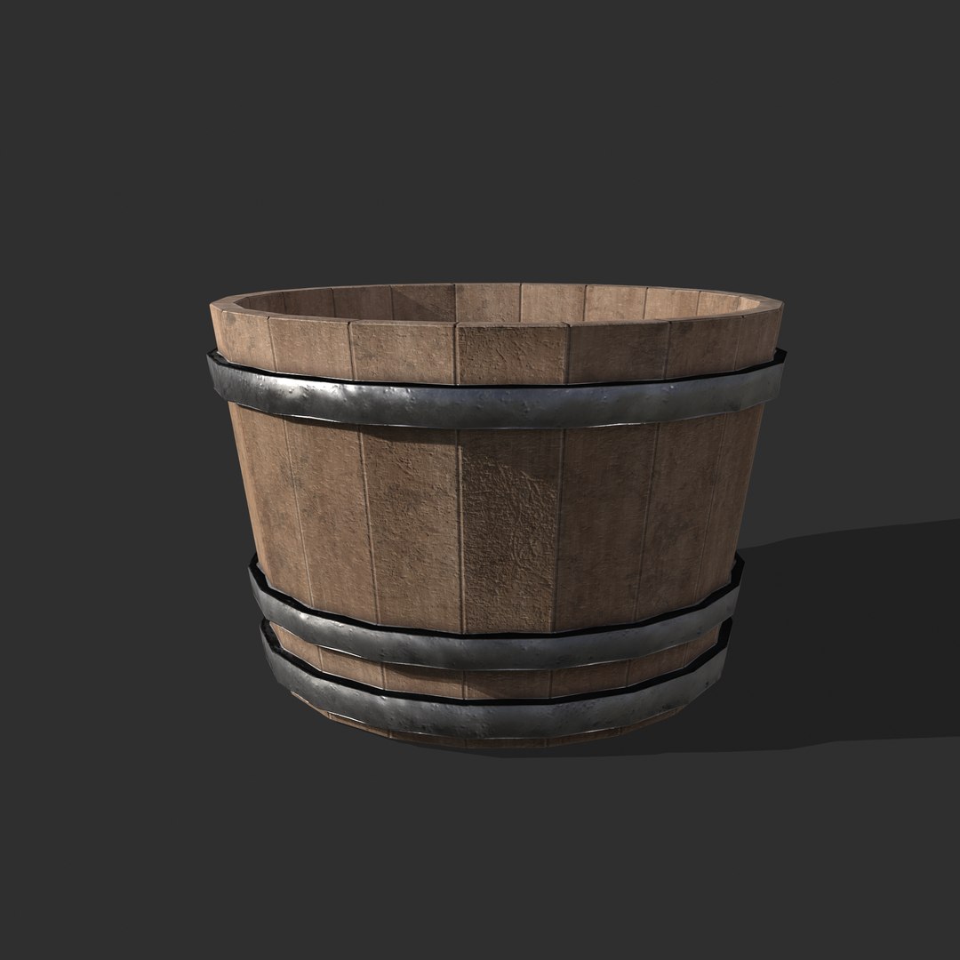 3D bucket water - TurboSquid 1711305