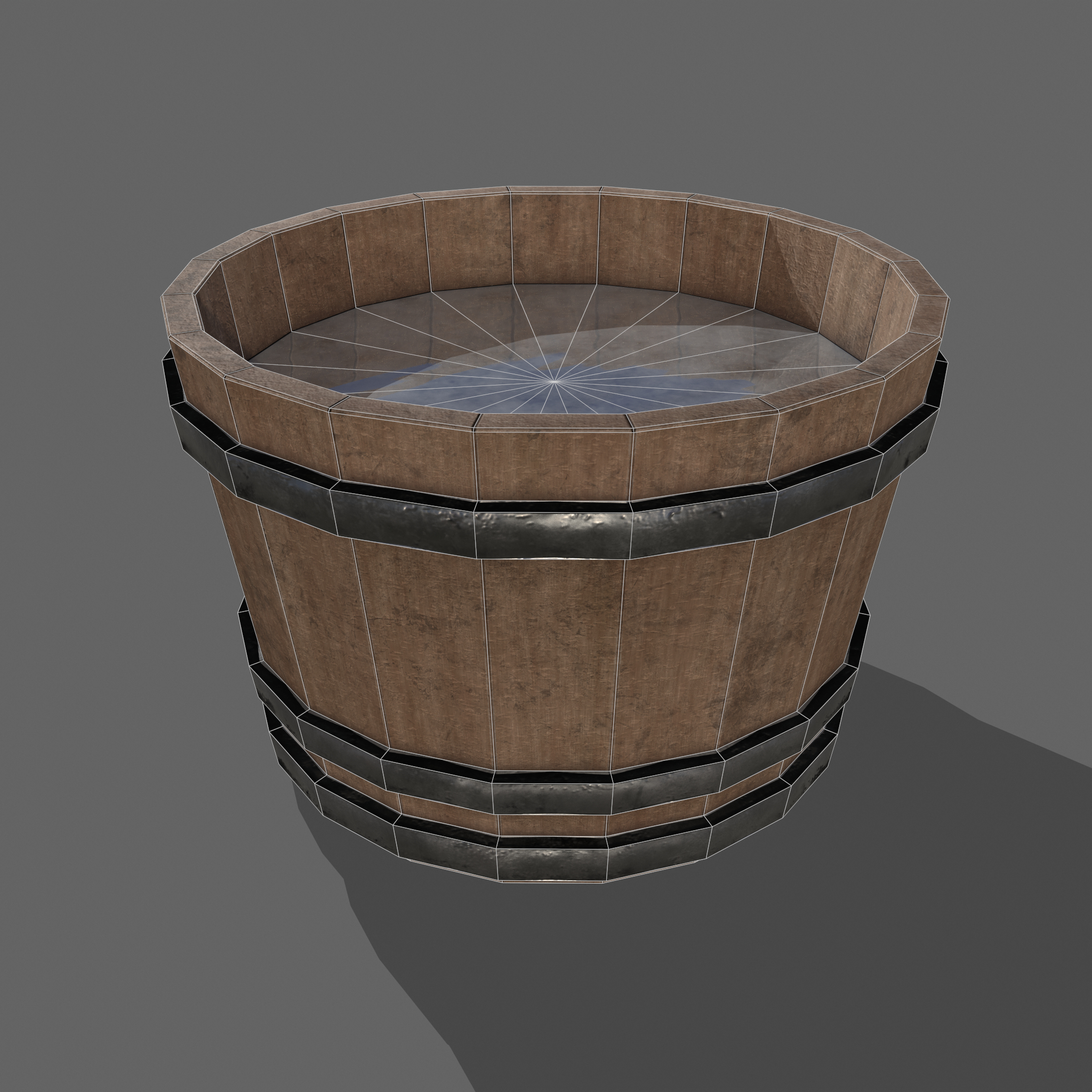 3D bucket water - TurboSquid 1711305