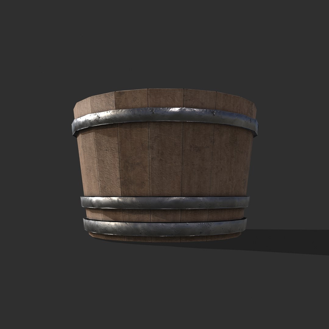 3D bucket water - TurboSquid 1711305