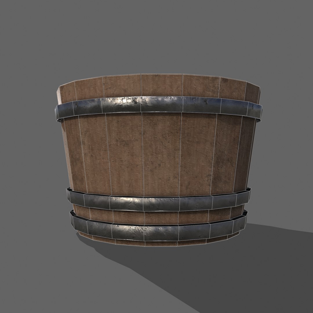 3D bucket water - TurboSquid 1711305