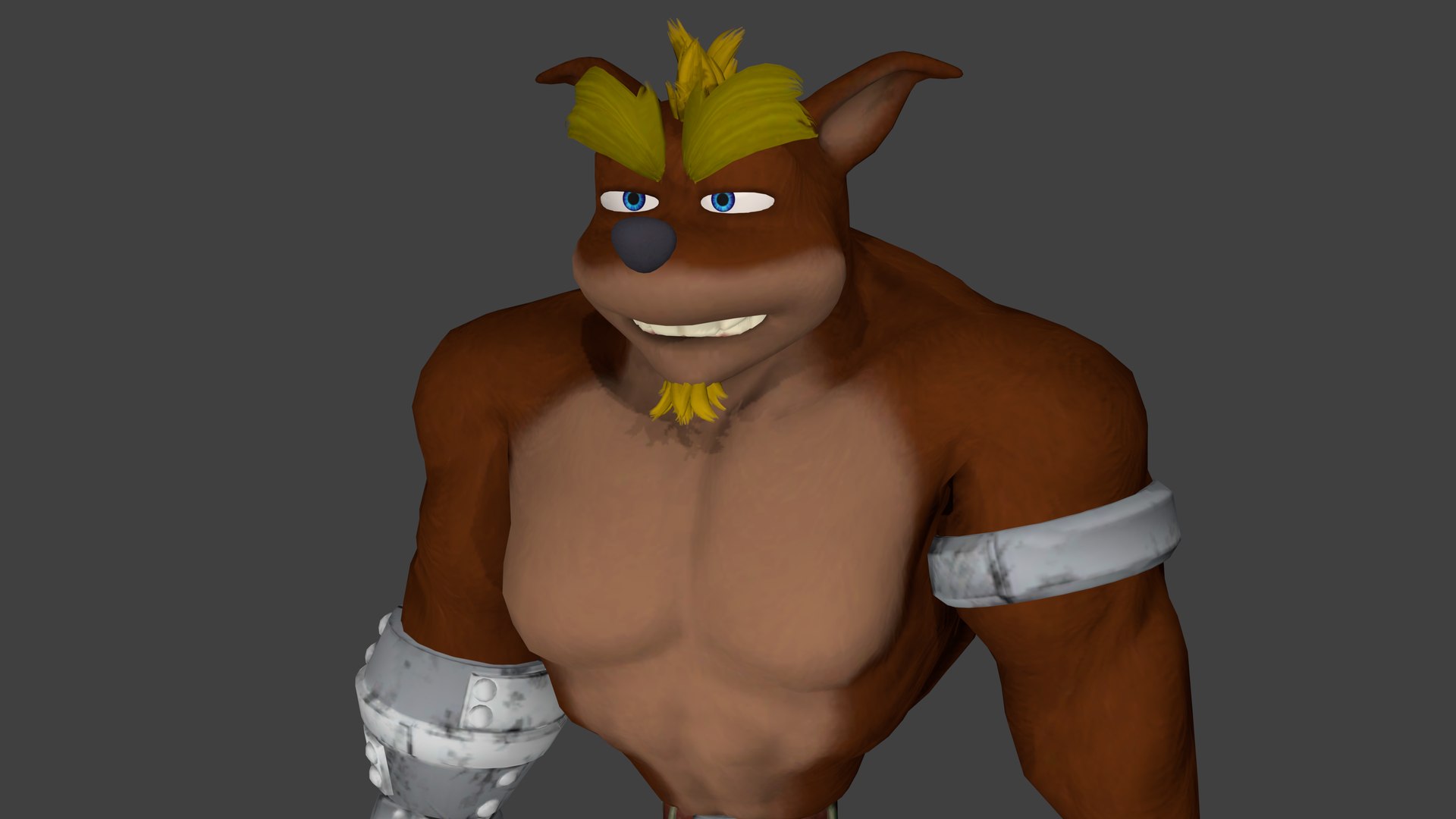 3D CRUNCH BANDICOOT - PBR - RIGGED - TurboSquid 1726124