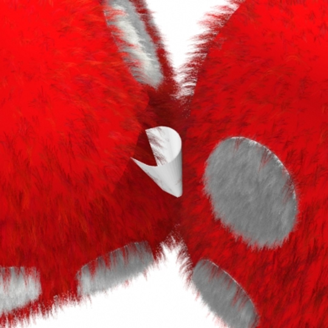 Furry Dice Car 3d Model