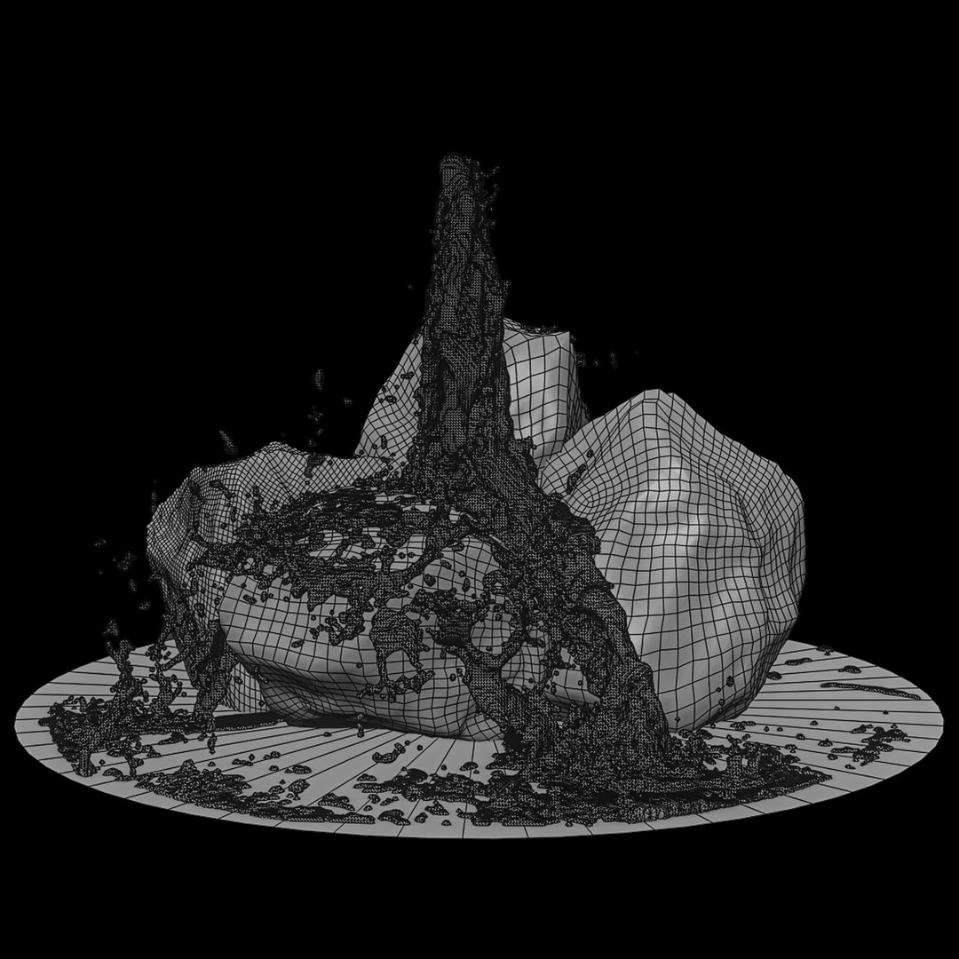 Rock Waterfall Fountains 3D Model - TurboSquid 1897032