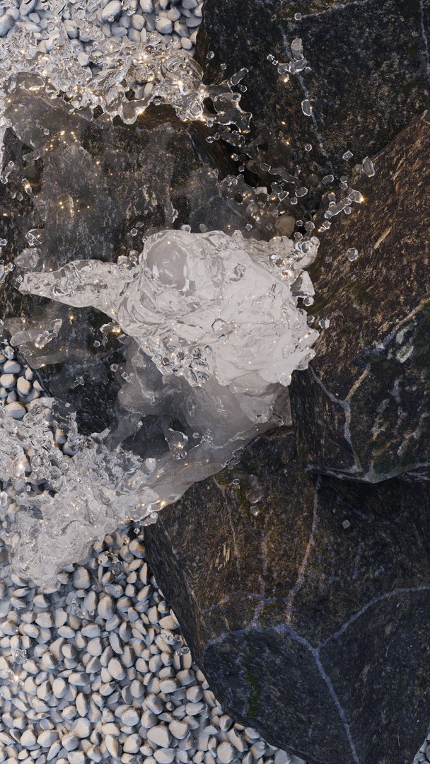 Rock Waterfall Fountains 3D Model - TurboSquid 1897032