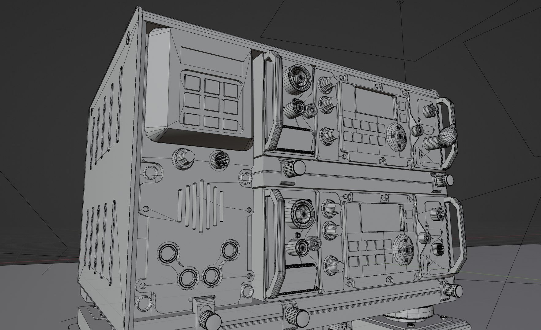 Sci-Fi Analog Communication Device High Poly 3D - TurboSquid 1832255