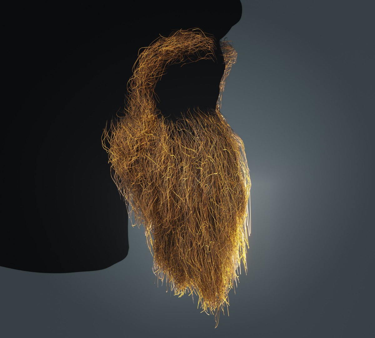 3D Beard RealTime 16 Version 2 Model - TurboSquid 1892387
