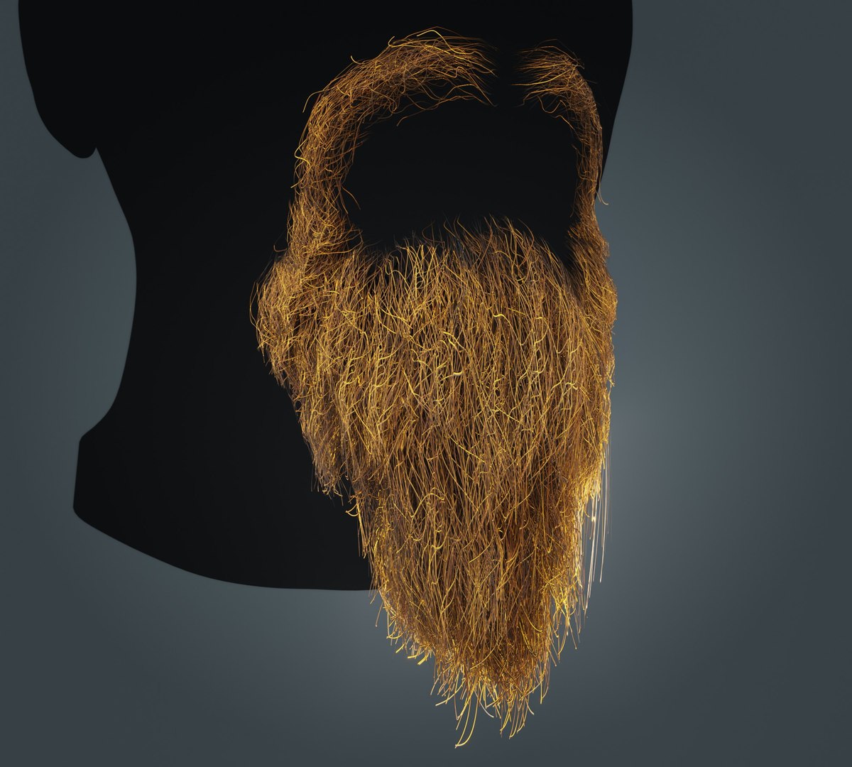 3D Beard RealTime 16 Version 2 Model - TurboSquid 1892387