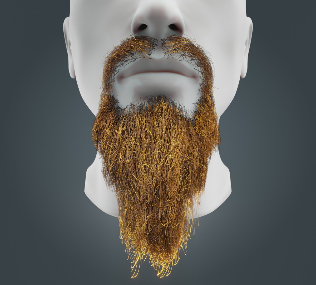 3D Beard RealTime 16 Version 2 Model - TurboSquid 1892387
