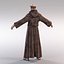 3d Obj Medieval Monk