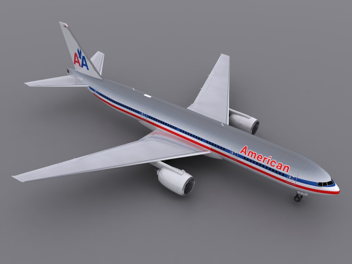3ds max aircraft aa