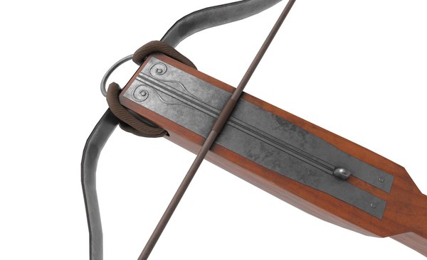 3D arbalet medieval model - TurboSquid 1343706