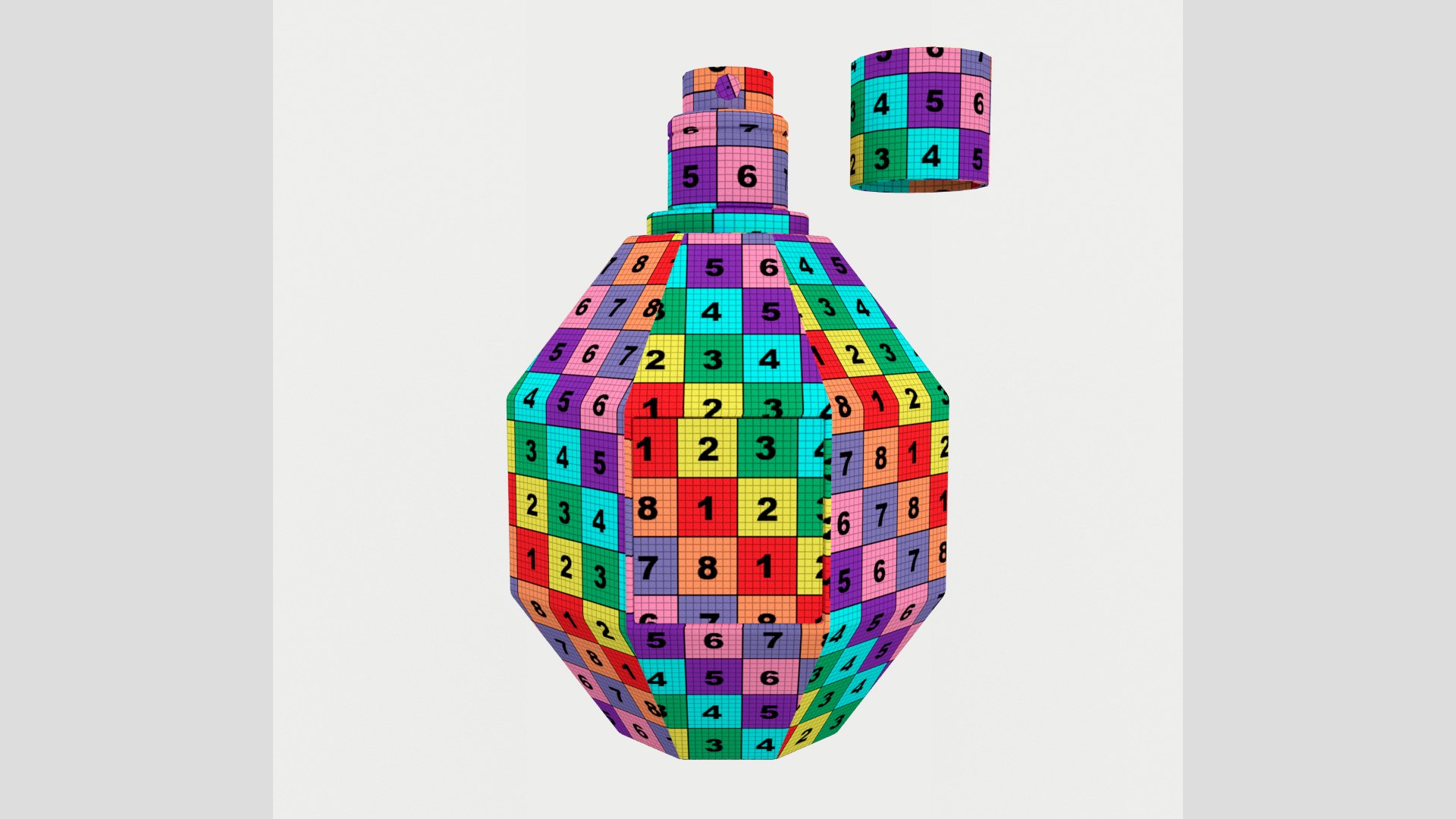 2022 Perfume 100ml Low Poly High Poly Detailed Model 3D Model ...
