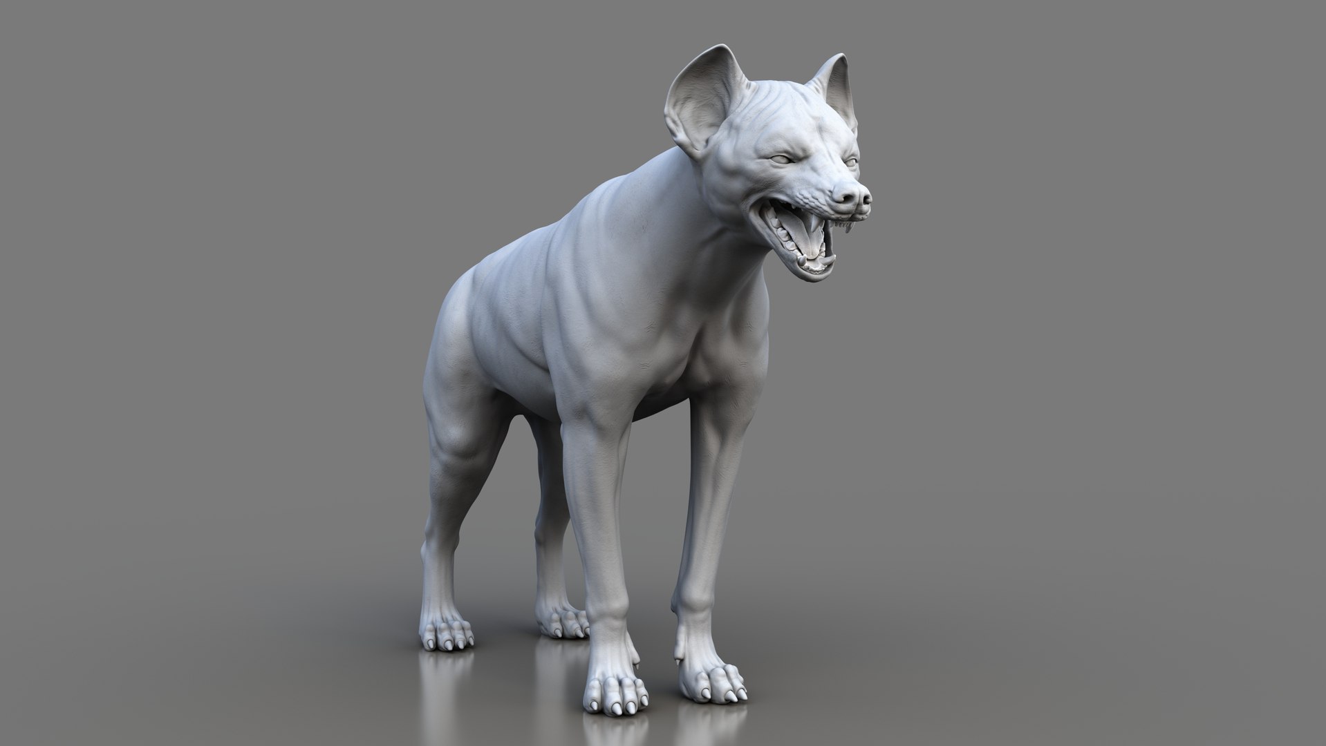 3D Model Hyena Static Maya 2023 Xgen-core - TurboSquid 2341949