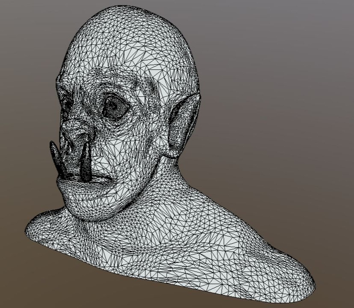 3D orc head model - TurboSquid 1409678