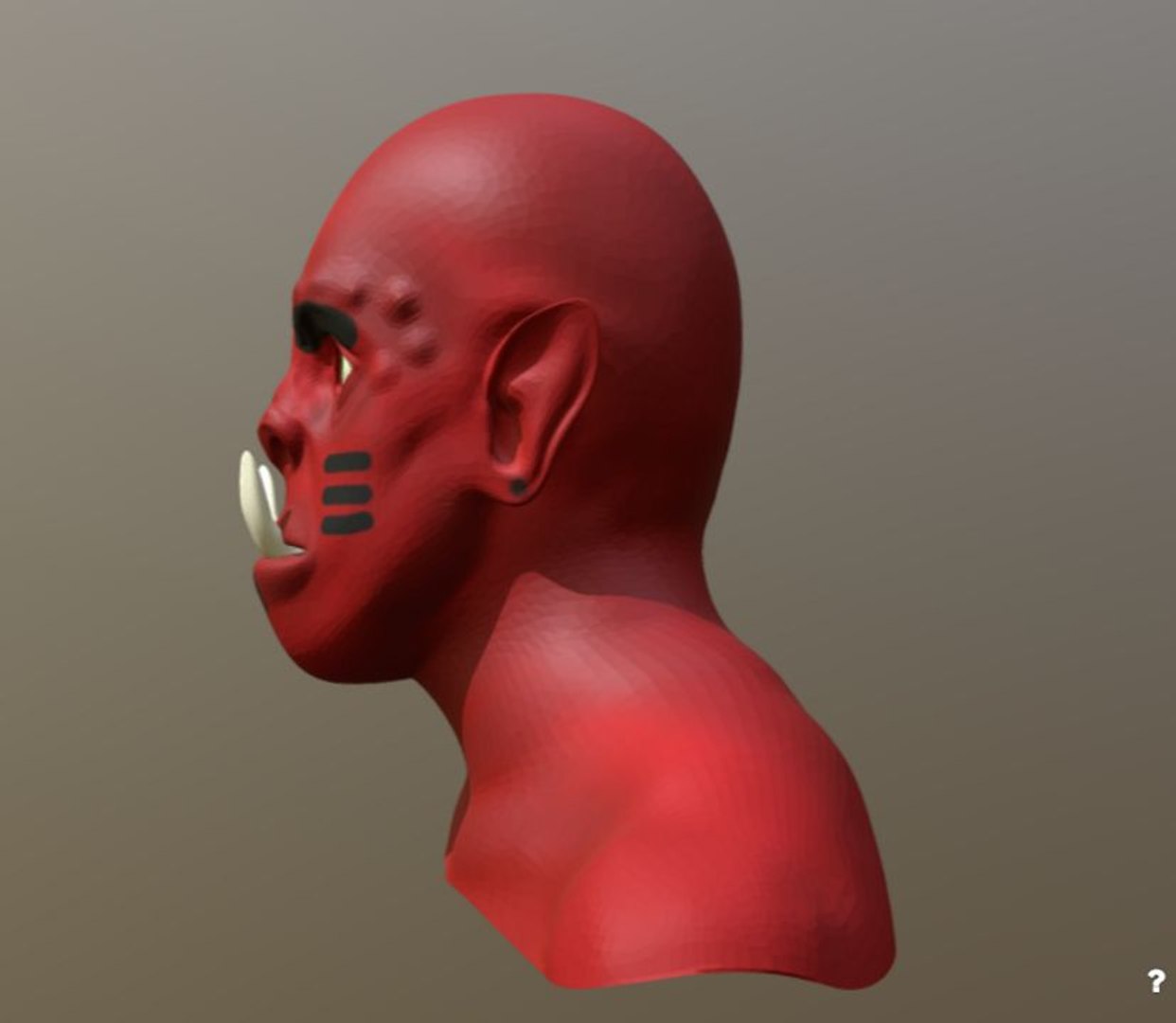 3D orc head model - TurboSquid 1409678