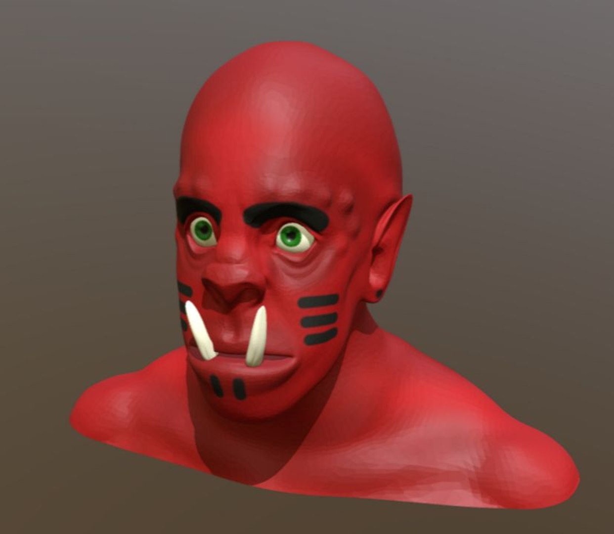 3D orc head model - TurboSquid 1409678