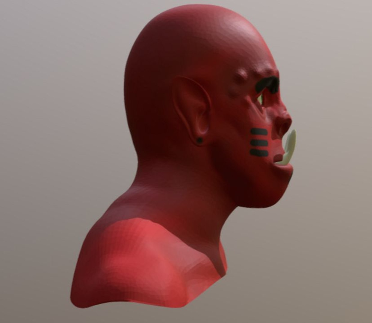3D orc head model - TurboSquid 1409678